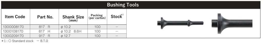 Bushing Tools | Kansai Kogu Manufacturing